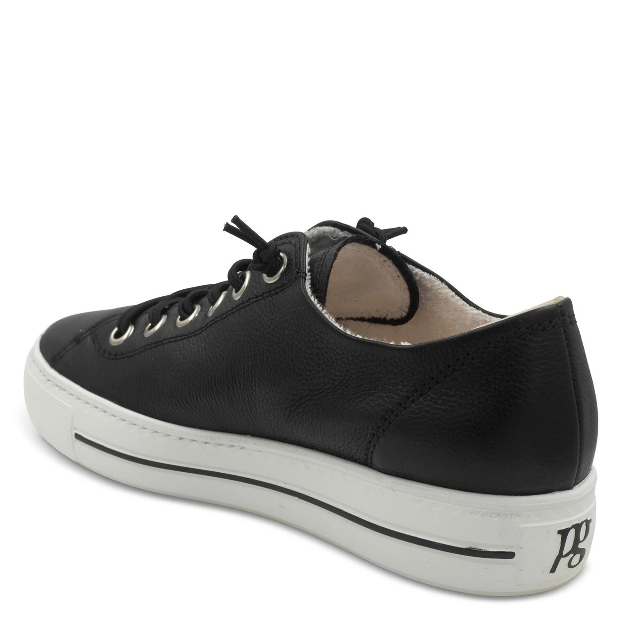 Paul Green Hadley Sneaker – Black – Miller Shoes