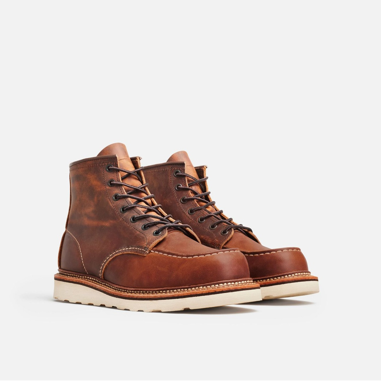Red Wing Heritage Men’s 1907 Classic Moc – Copper – Miller Shoes