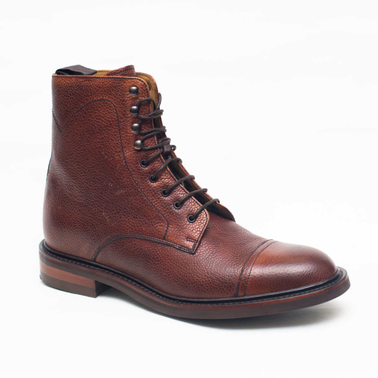 Barker – donegal Rosewood Pebble Boot – Miller Shoes