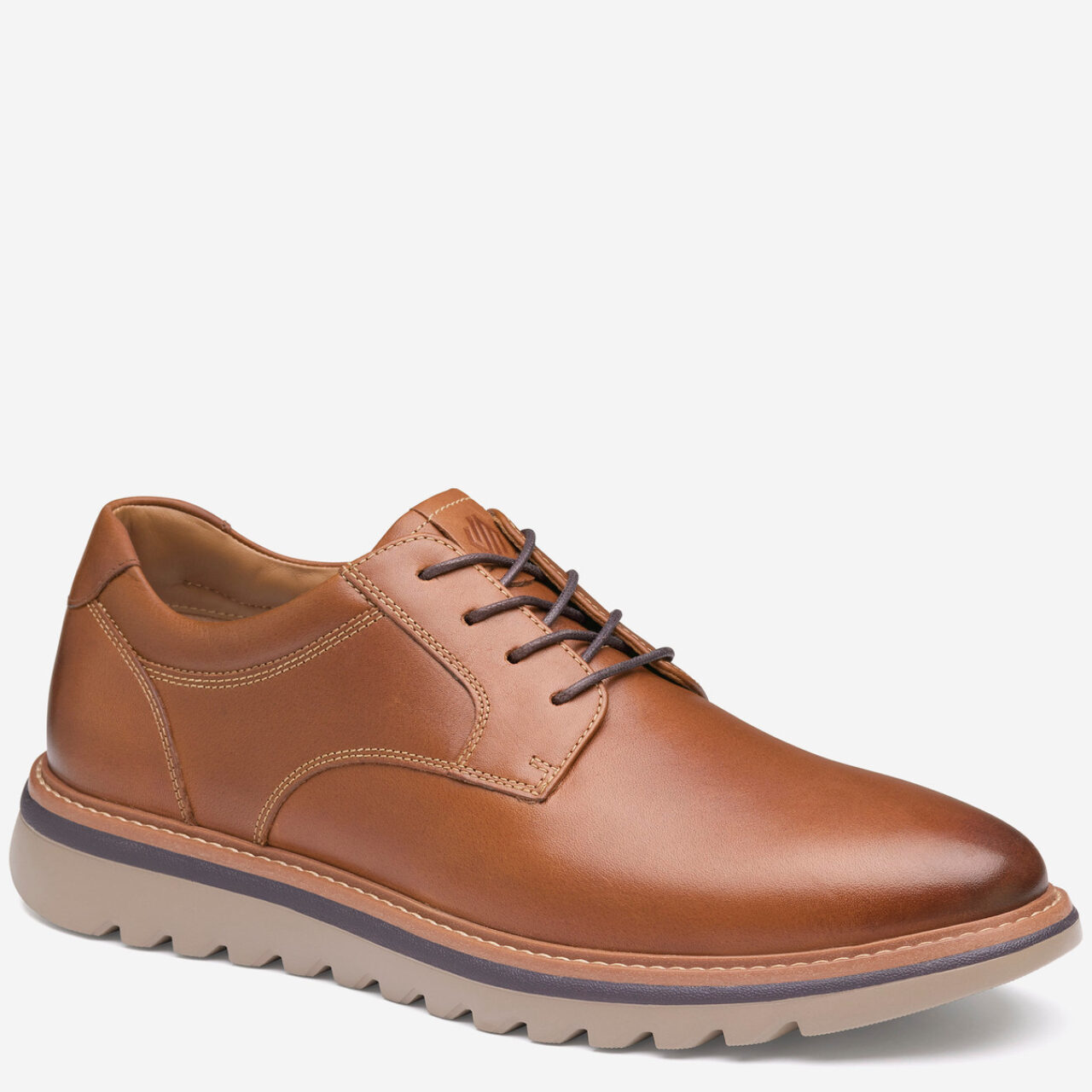 Johnston & Murphy Braydon Plain Toe – Tan – Miller Shoes