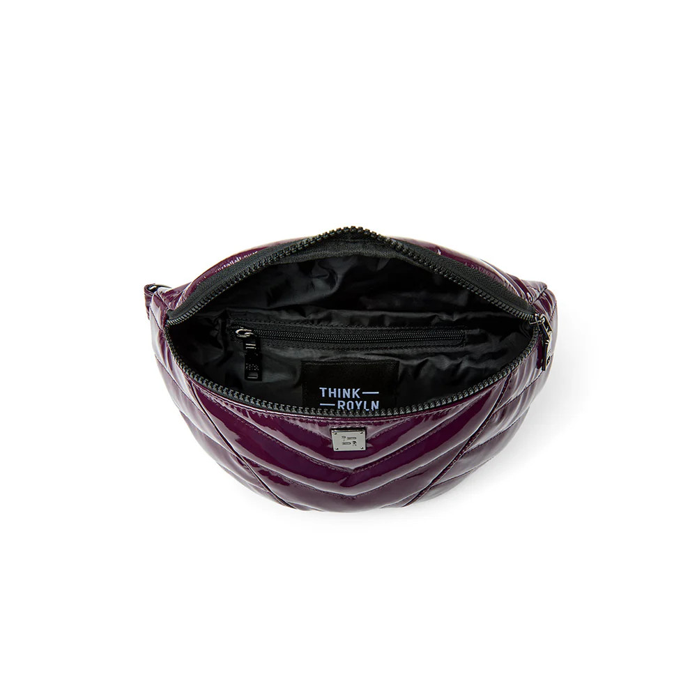 Think Rolyn- Little Runaway Aubergine Patent – Miller Shoes